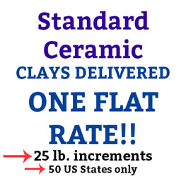 Standard Ceramics 25# Clay Delivered! – Kentucky Mudworks